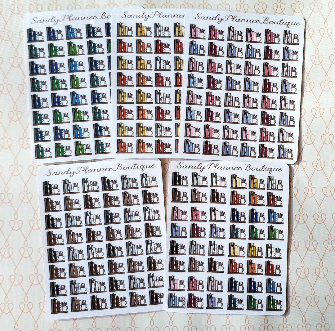 Planner Stickers Book Time Sticker Functional Sticker Decorative ...