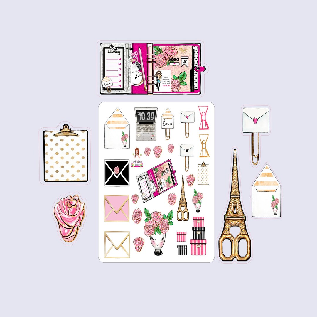 Planner Sticker Happy Mail Planner Essentials Functional Sticker ...
