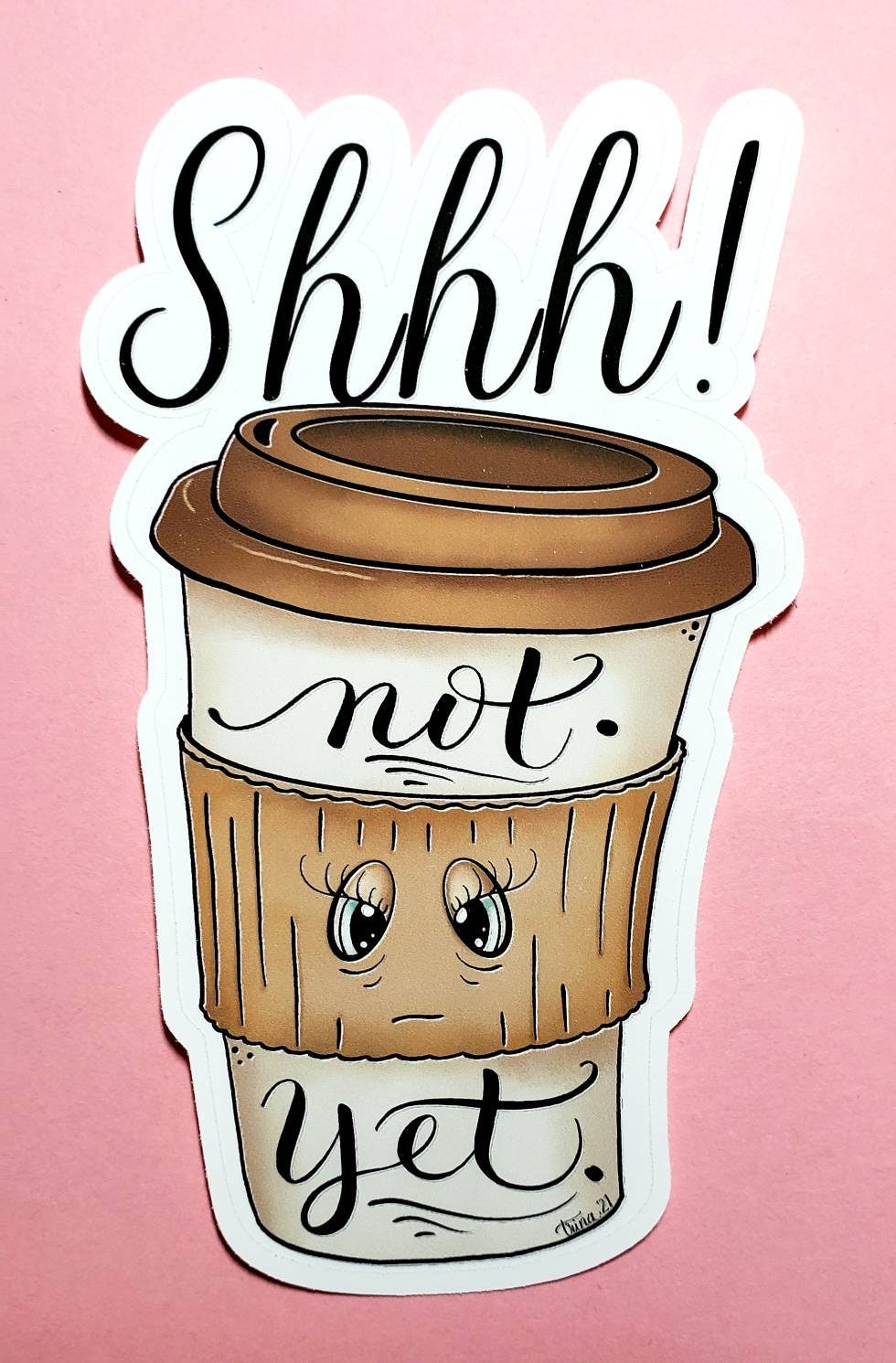 Morning Coffee Planner Sticker Coffee Stickers | Etsy