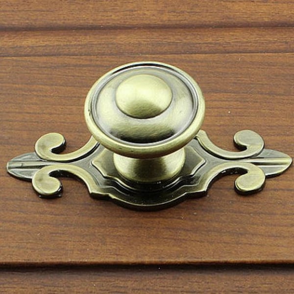 Knobs With Backplate - Etsy