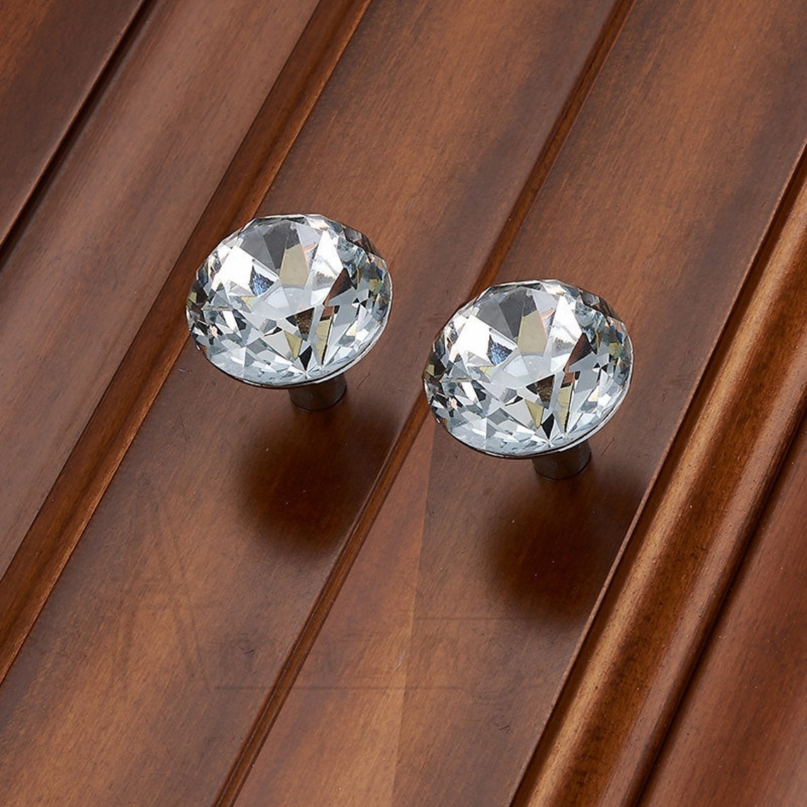 Drawer Pulls Crystal Pulls Handle Glass Dresser Knob Pull | Etsy