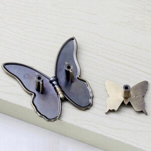 Butterfly Knobs Pulls Dresser Knobs Pulls Drawer Kitchen Cabinet Knobs Pulls Handles Antique ...
