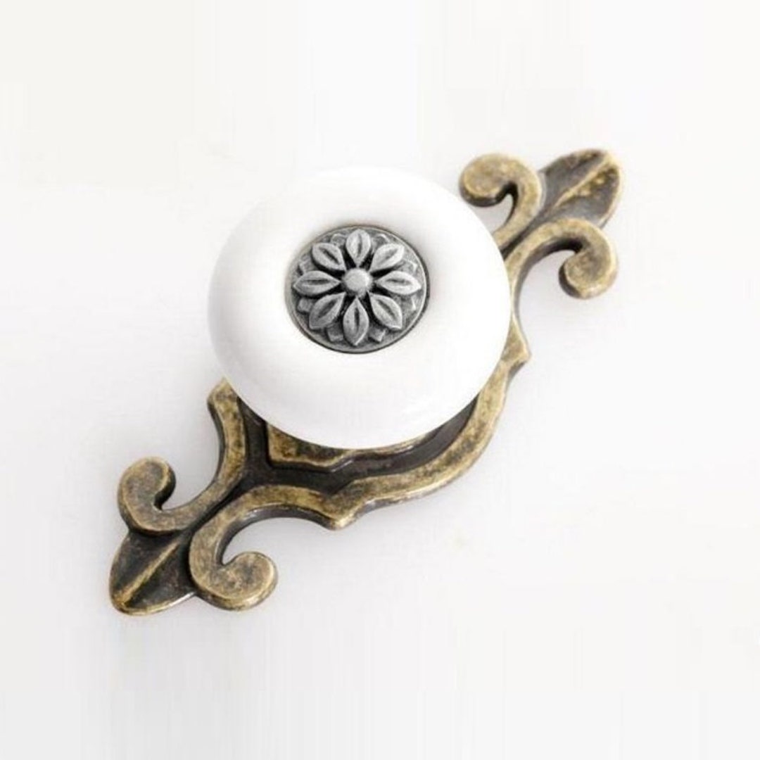 Rustic Knob Dresser Pulls Drawer Pull Knobs Handles Kitchen Cabinet ...