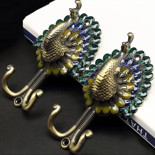 Colorful Wall Hooks - Etsy