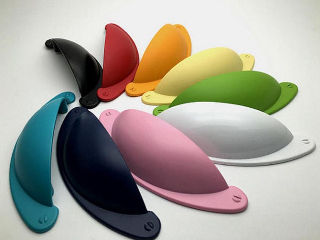 3" Colorful Drawer Pull Handles Dresser Knob Pull Handle Cabinet Door ...