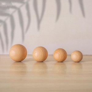 Solid Wood Dresser Knobs Pulls Drawer Handles Knobs Cabinet Kitchen Door Knobs Pulls Simple ...