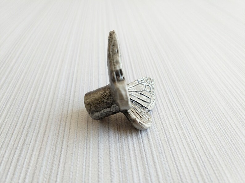 Butterfly Knobs / Dresser Knobs / Drawer Knobs / Pewter - Etsy