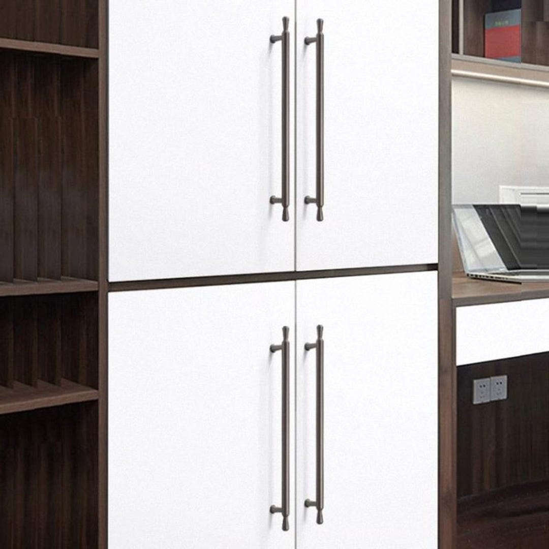 Modern Kitchen Handle Knob Simple Cabinet Door Handles Sand Gold / Gray ...
