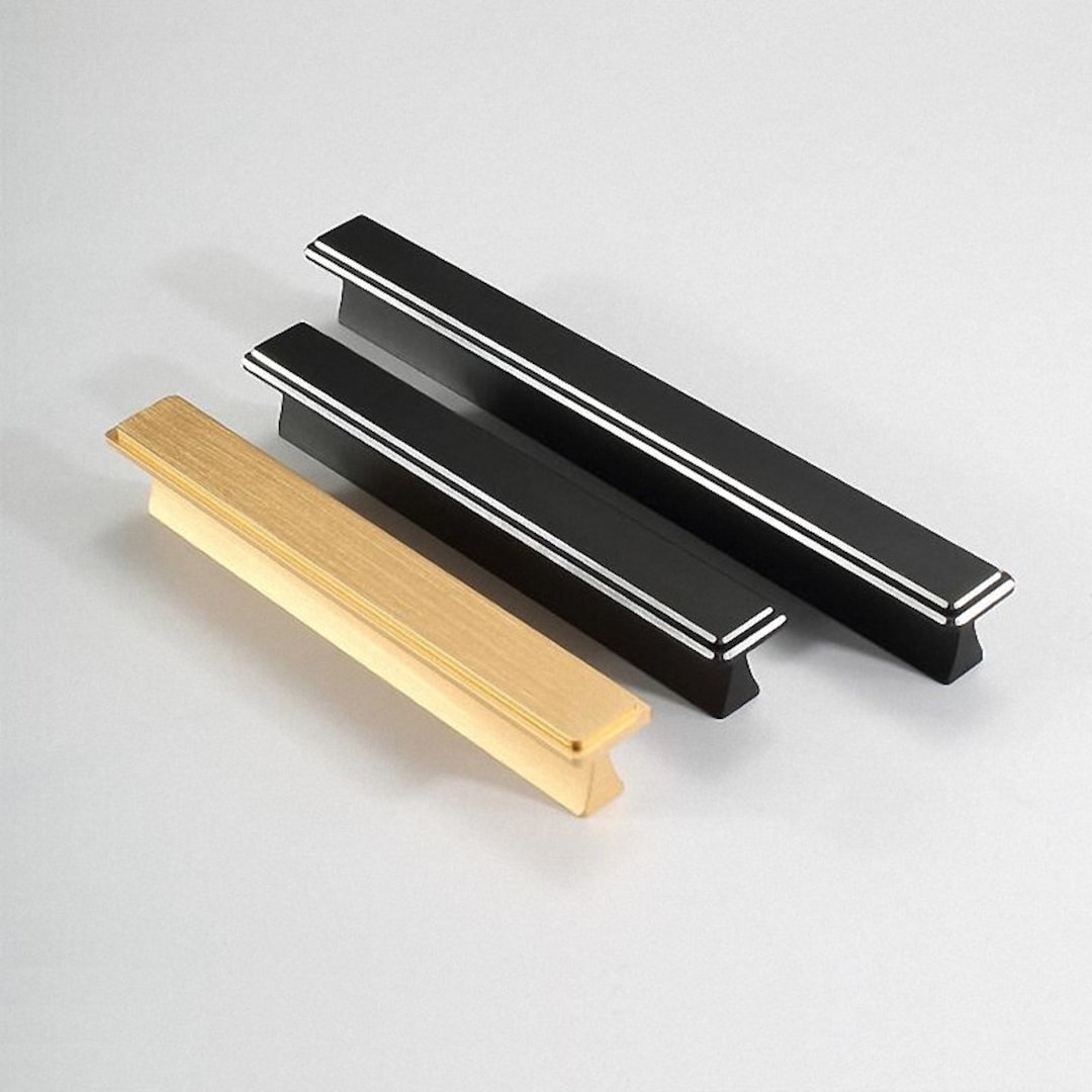 Minimalism Drawer Handle Pulls Dresser Handle Pulls Cabinet Handle Knob ...