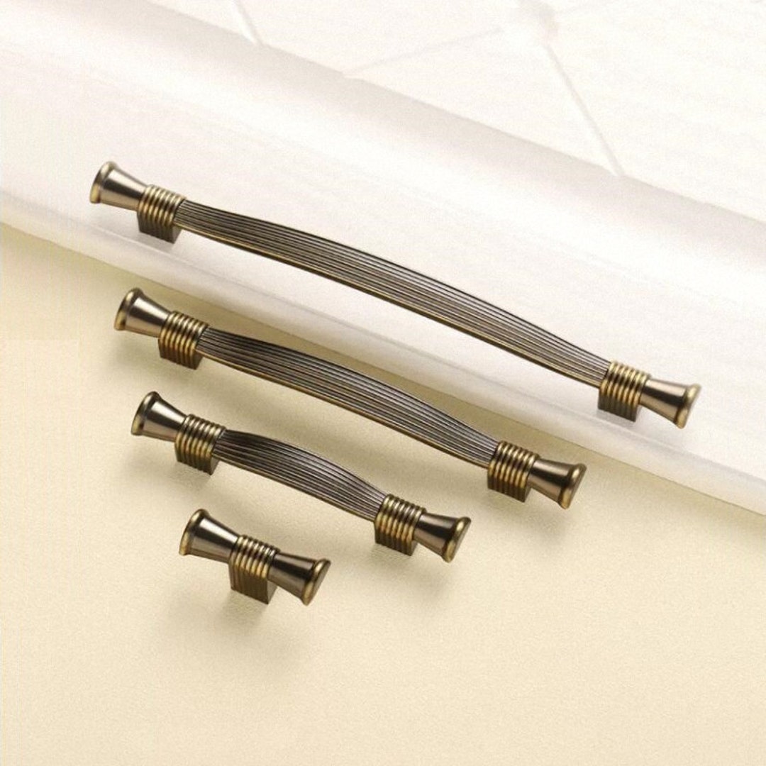 Drawer Handle Knob Bronze/coffee Bronze Handle Knob Dresser Knobs Pulls ...