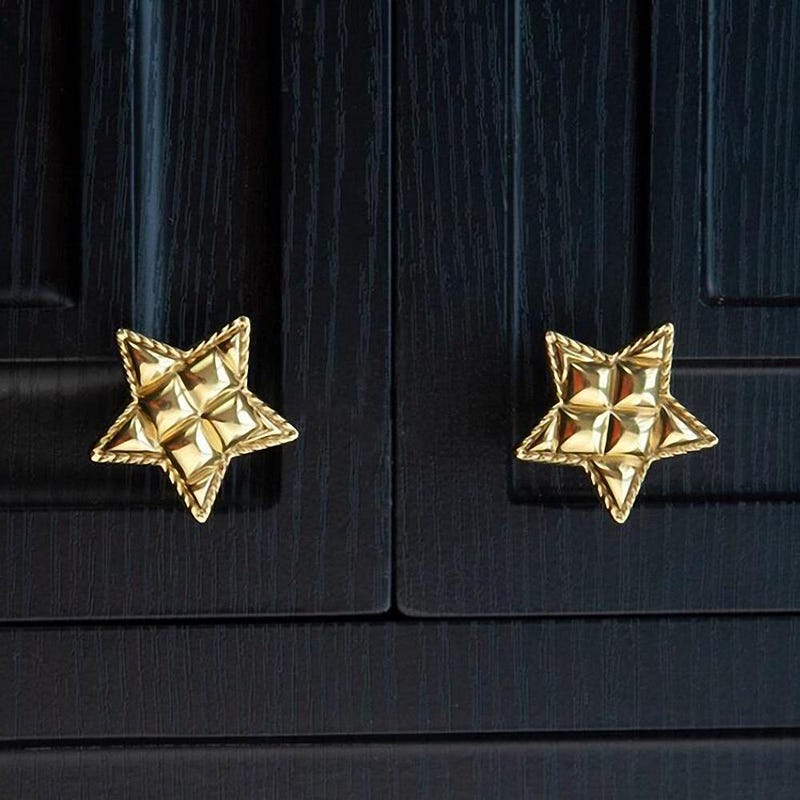 Star Drawer Pull - Etsy