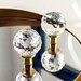 Amber Knobs Glass Crystal Dresser Knobs Drawer Knobs Pulls Handles / Pink Blue Black Red Sparkly ...