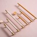 Leather Cabinet Pulls Knobs Brass Dresser Knobs Pulls Drawer Knobs Handles Kitchen Cupboard Knob ...