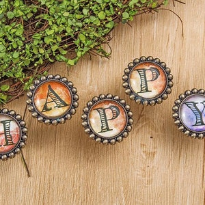 Alphabet Kids Dresser Knobs Drawer Knobs Handles Crystal Kitchen ...