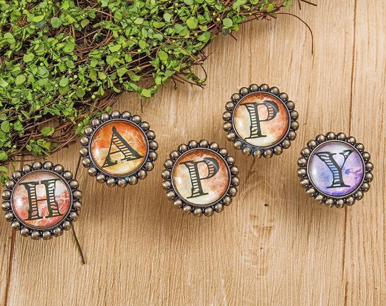 Alphabet Kids Dresser Knobs Drawer Knobs Handles Crystal - Etsy