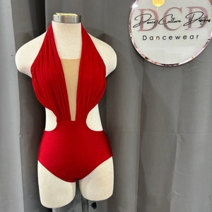 Timeless Mesh Leotard. Mesh Dance Leotard. Contemporary Dance Costumes ...