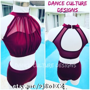 Signature Set. Dance Costume Contemporary Dance Top and - Etsy