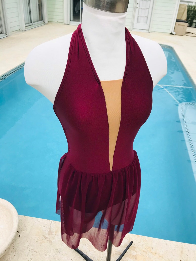 Reflection Dress. Contemporary Dance Leotard. Dance Costume - Etsy