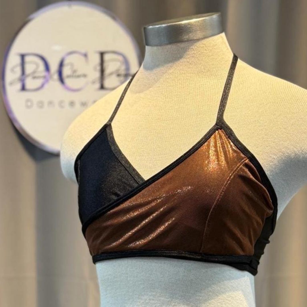 Metallic Cross Top. Convention and Performance Top. - Etsy