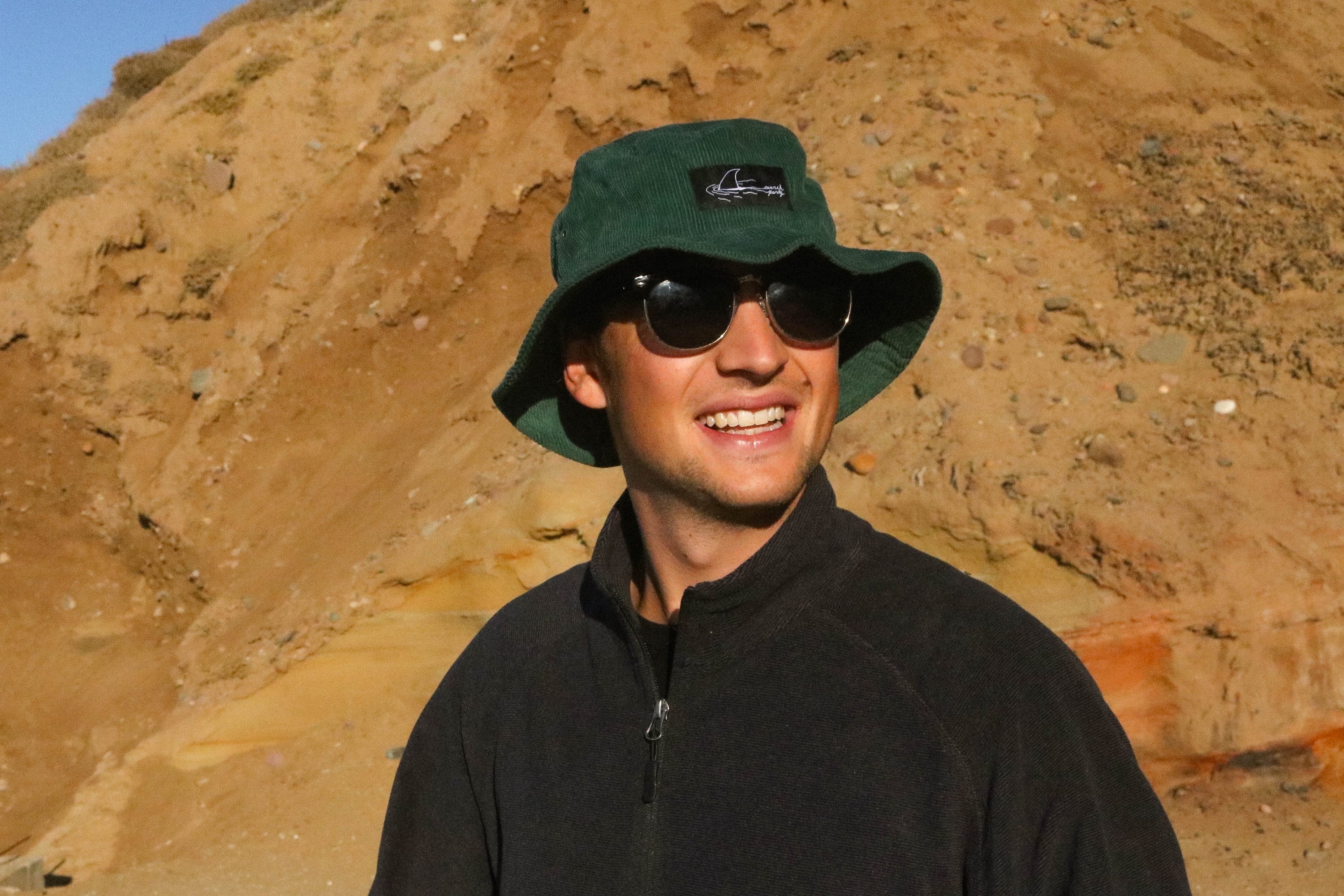 The Weekend Bucket Hat: Green Corduroy - Etsy