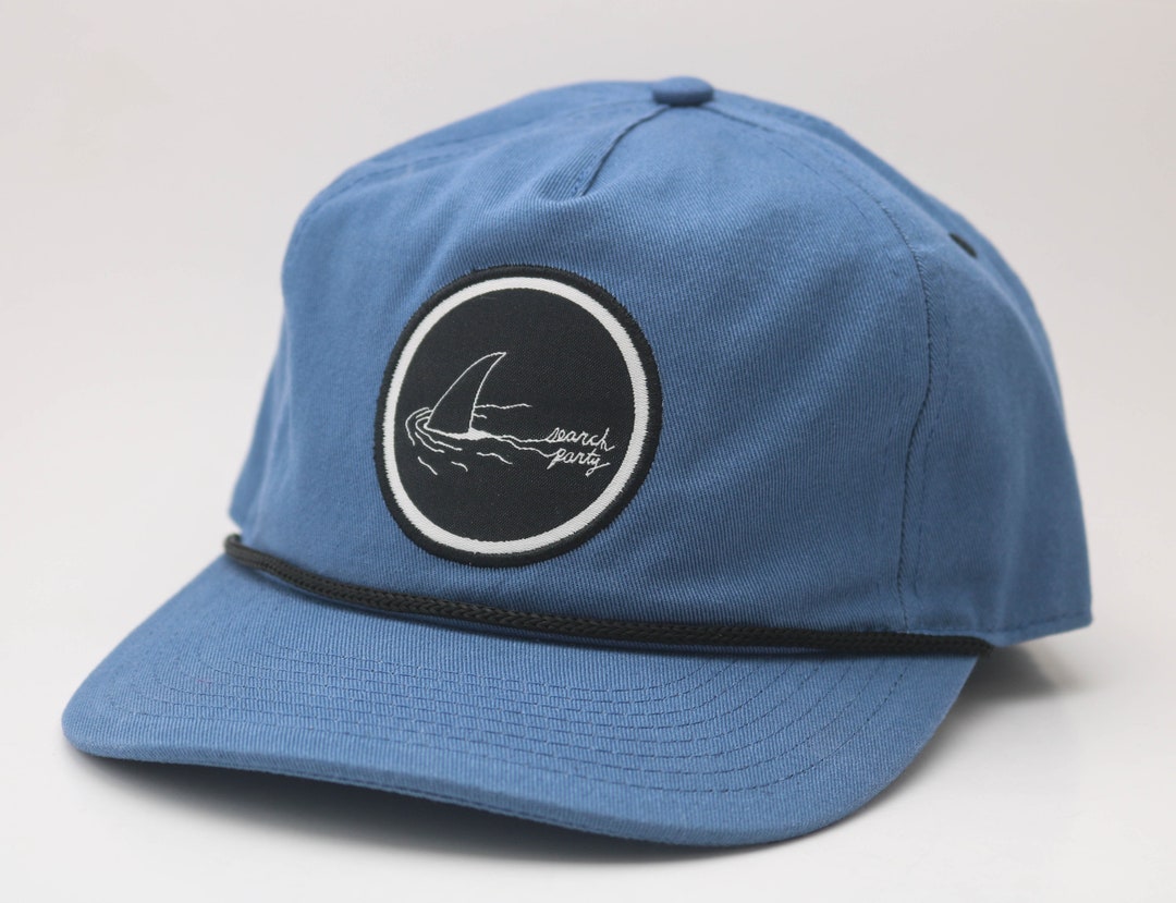 Fin Logo Hat: Heavy Wash Slate - Etsy