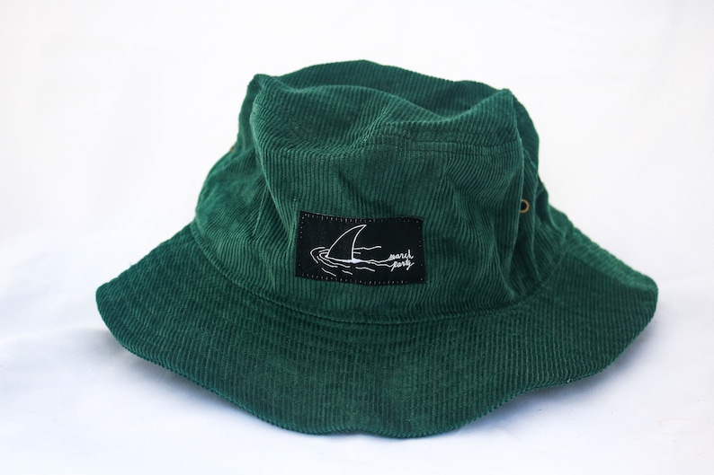 The Weekend Bucket Hat: Green Corduroy - Etsy