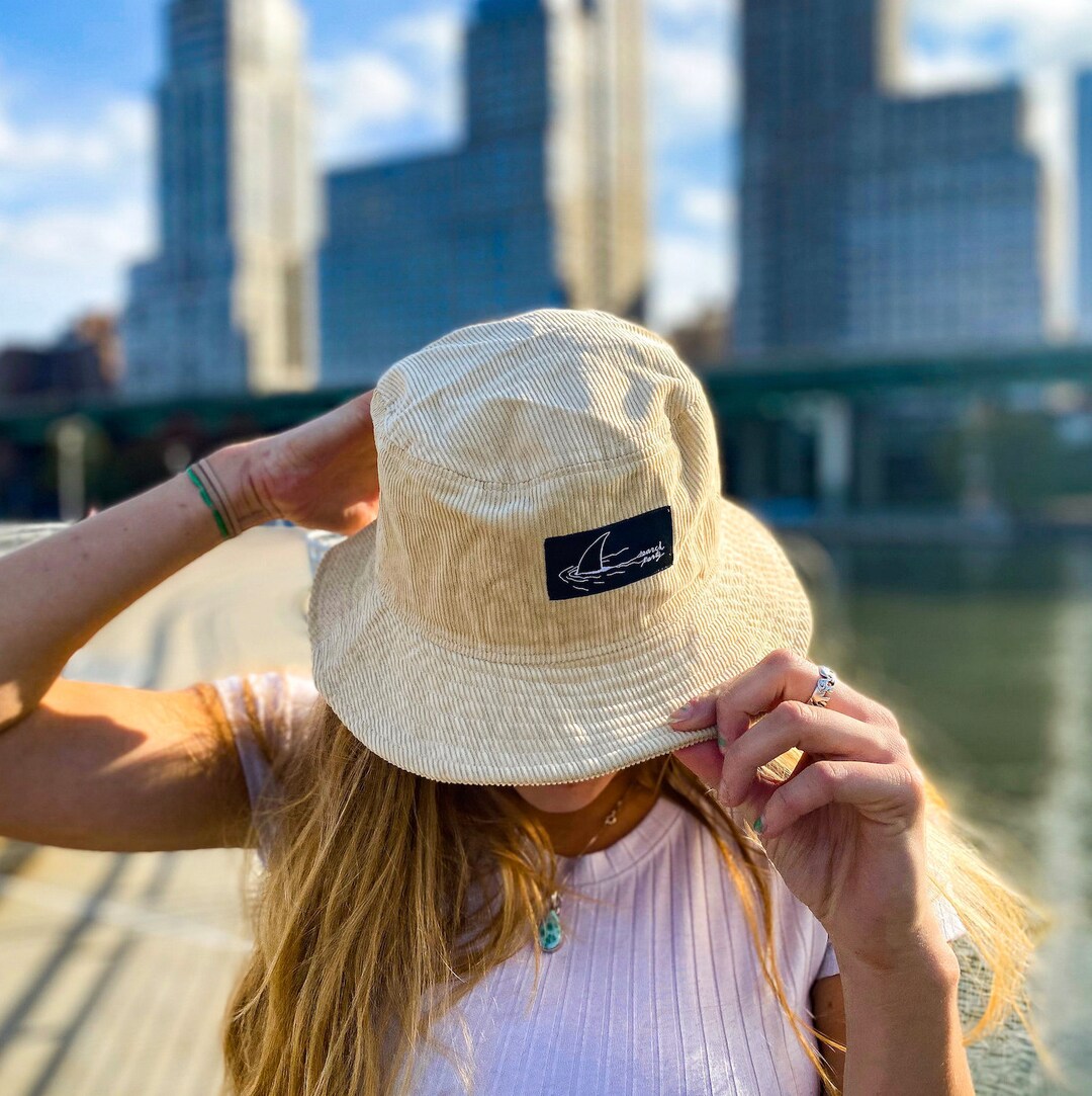 The Weekend Corduroy Bucket Hat: off White - Etsy