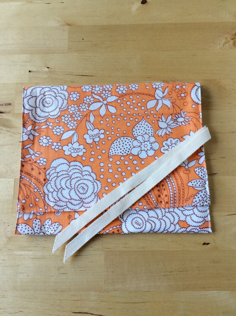 Zero-waste Cutlery Wrap Travel Utensil Roll Eat Out - Etsy
