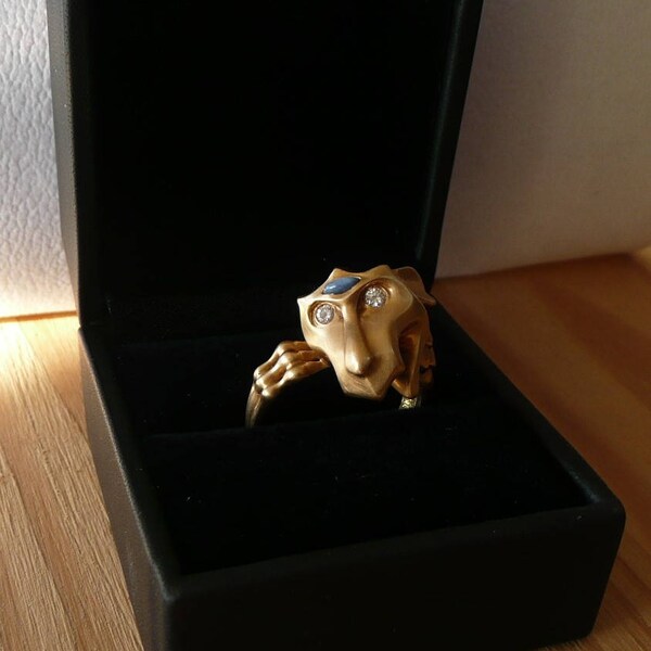 Gargoyle Ring - Etsy