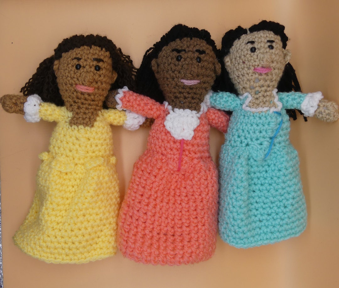 Colonial Sisters Inspired Crochet Dolls - Etsy