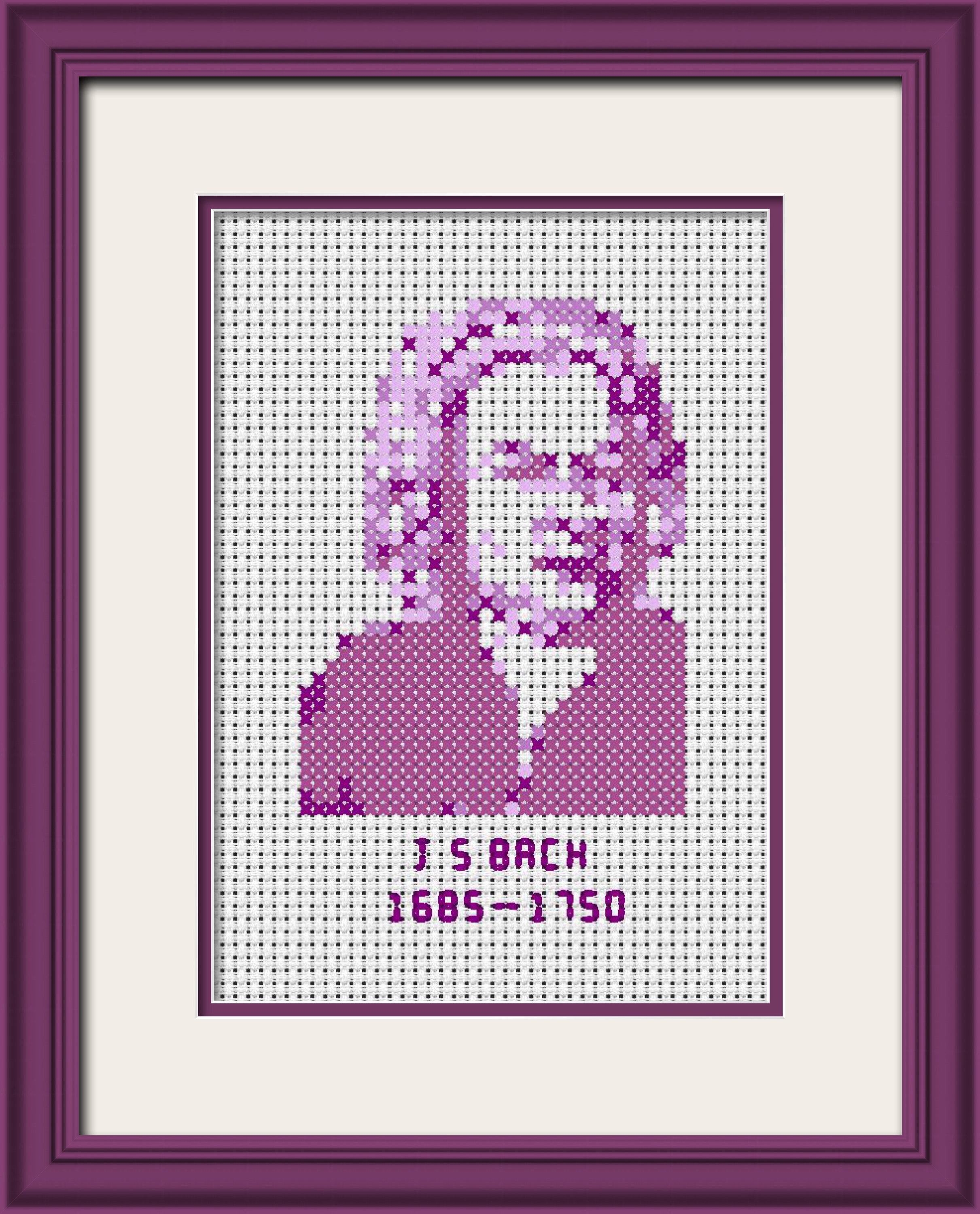 J S Bach - Half Size - Clear Charts - Suit Beginner Upwards - Etsy