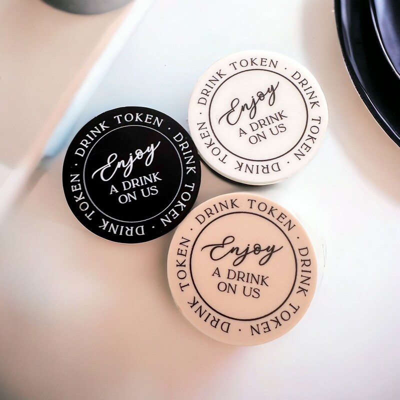 Drink Tokens - Etsy UK