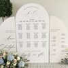 Extra Large Wedding Welcome Sign & Table Plan Sail Duo, Personalised ...
