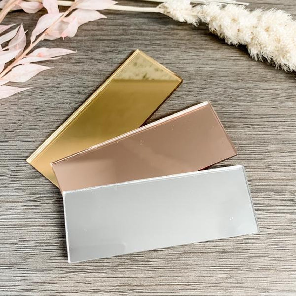 Mirror Acrylic Rectangle Blank Pieces 3mm Mirror Acrylic - Etsy UK