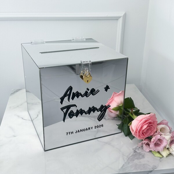 Mirror Card Box - Etsy