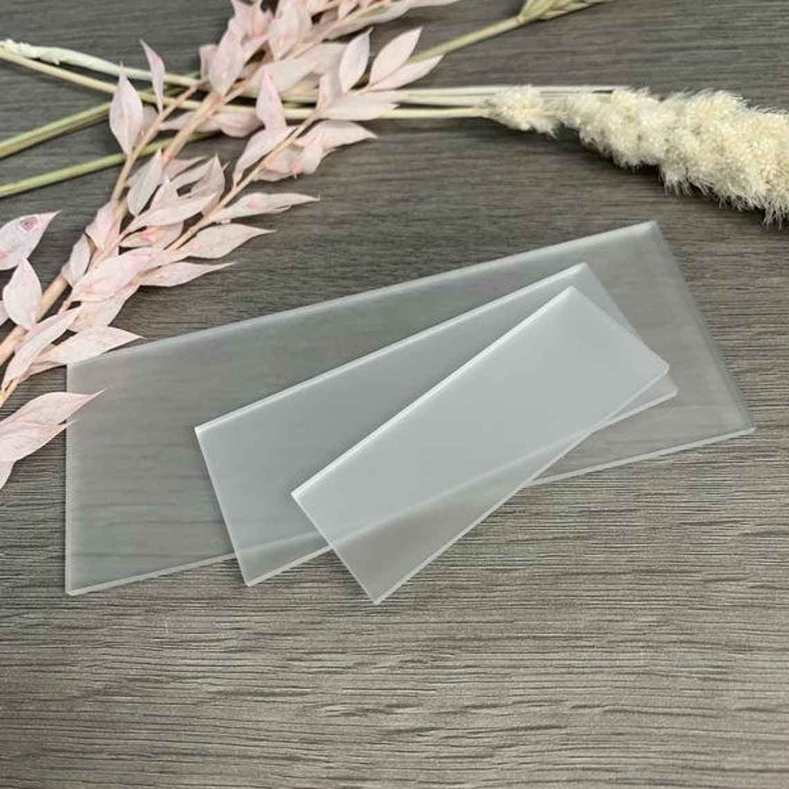 Frosted Blank Acrylic Rectangle Pieces 3mm Acrylic Frosted - Etsy