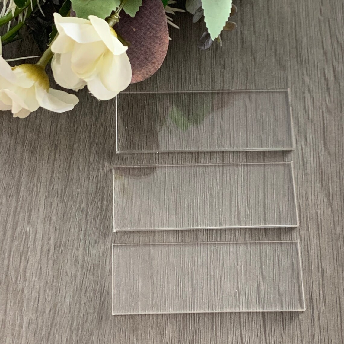 Clear Blank Acrylic Rectangle 3mm Acrylic Plain Pieces - Etsy