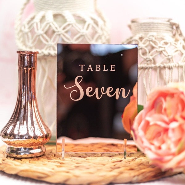 Table Names - Etsy UK