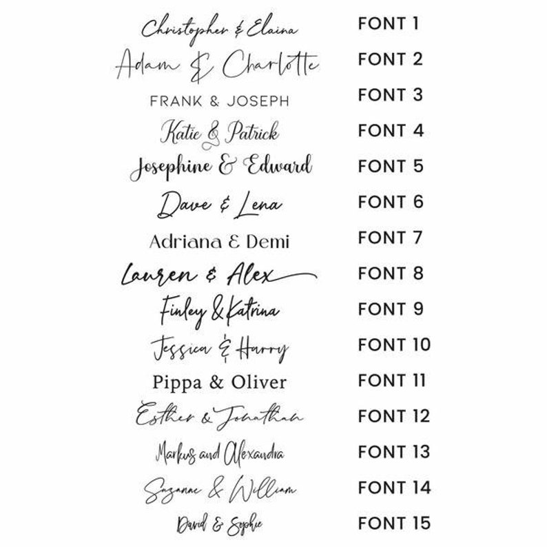 Engraved Mirror Menu Luxury Wedding Décor Silver Gold Rose | Etsy