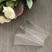 Clear Blank Acrylic Rectangle, 3mm Acrylic Plain Pieces, Acrylic Blanks ...