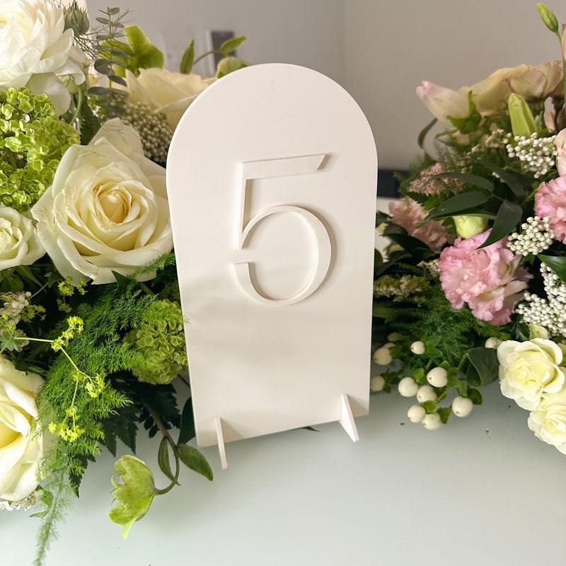 Custom Table Numbers - Etsy