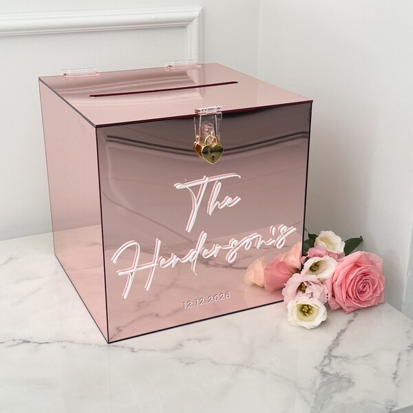 Mirror Card Box - Etsy