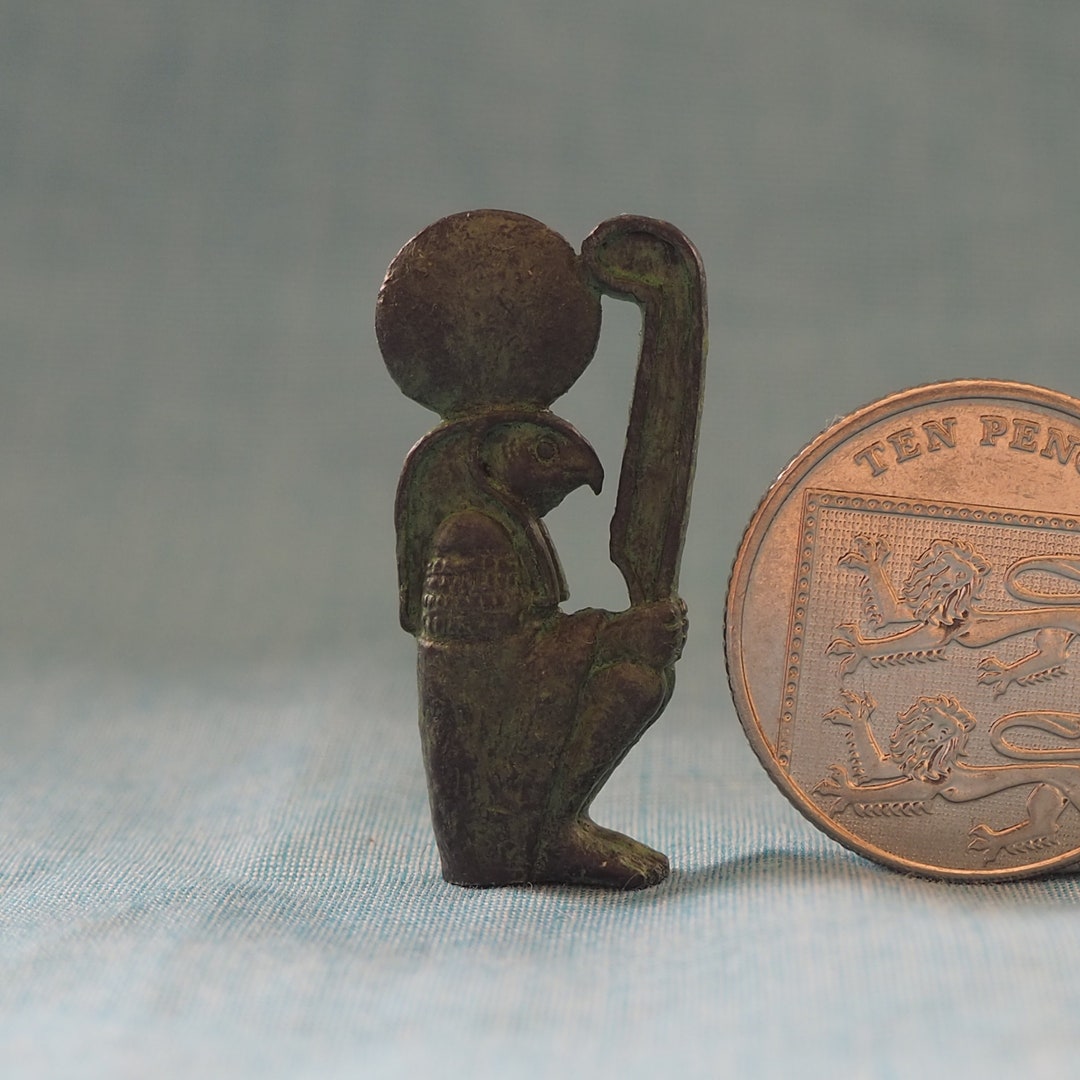 Miniature Bronze Egyptian Ra by Neil Carter - Etsy