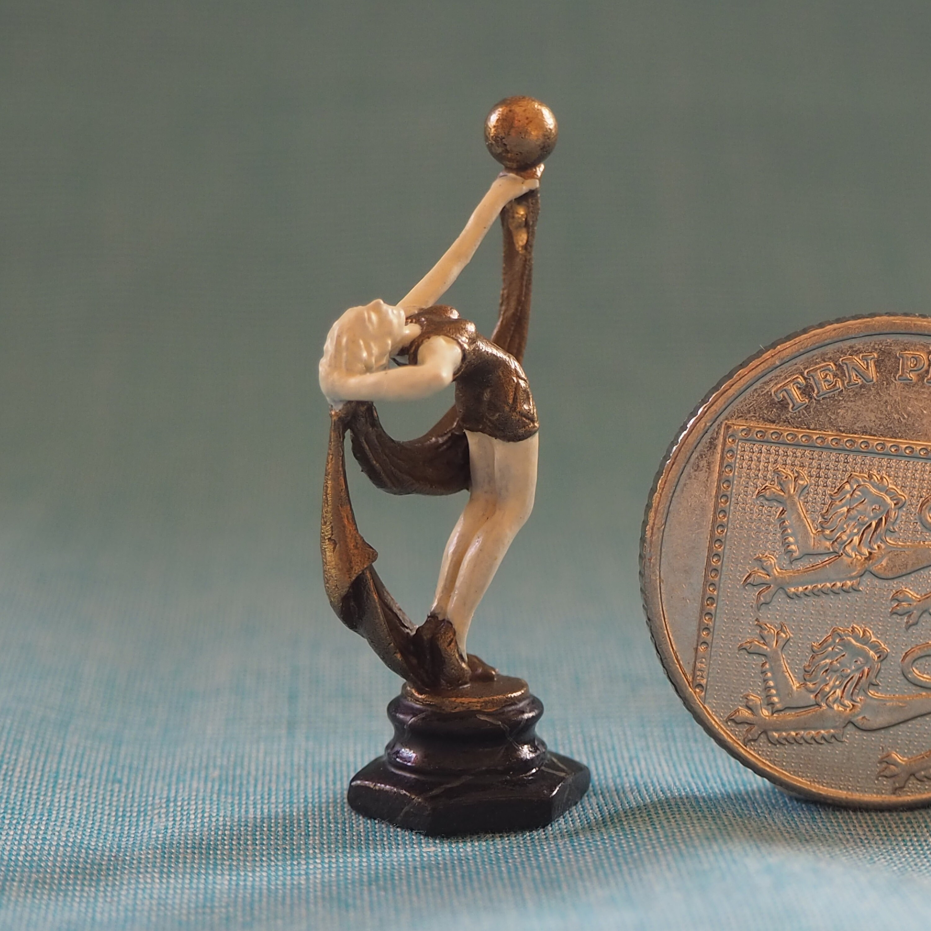 Miniature Art Deco Bronze by Neil Carter | Etsy UK