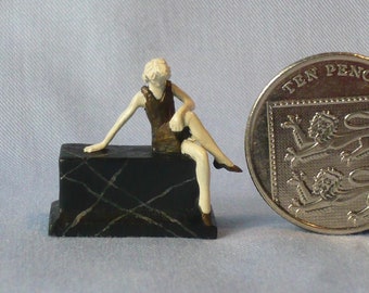Miniature Art Deco Bronze Baccante by Neil Carter | Etsy