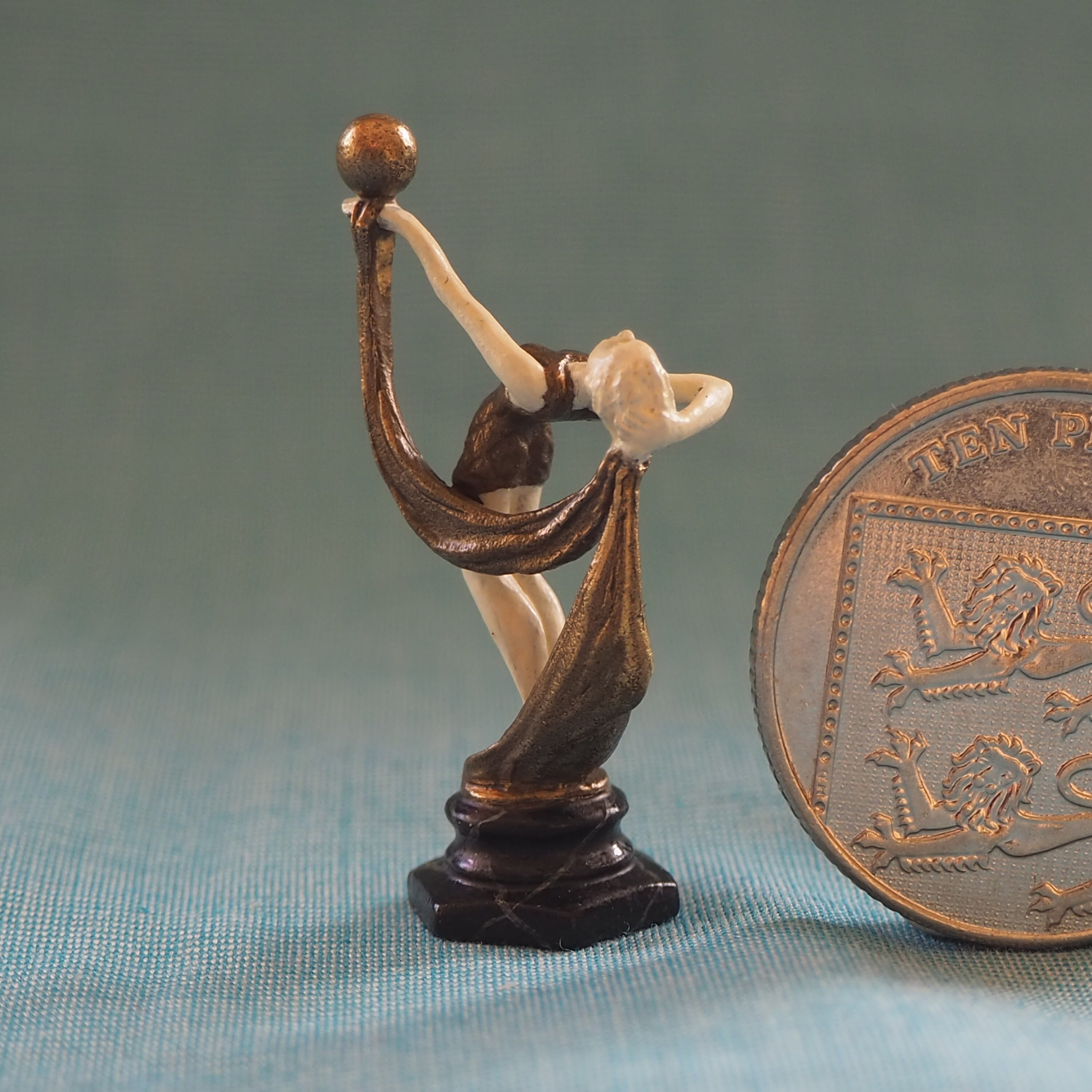 Miniature Art Deco Bronze by Neil Carter - Etsy UK