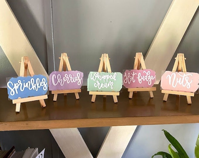 Food Name Signs / Food Tags / Food Labels / Buffet Table Signs - Etsy