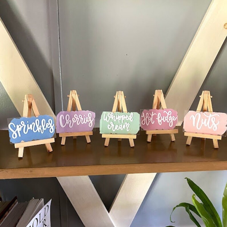 Food Name Signs / Food Tags / Food Labels / Buffet Table Signs / Buffet ...