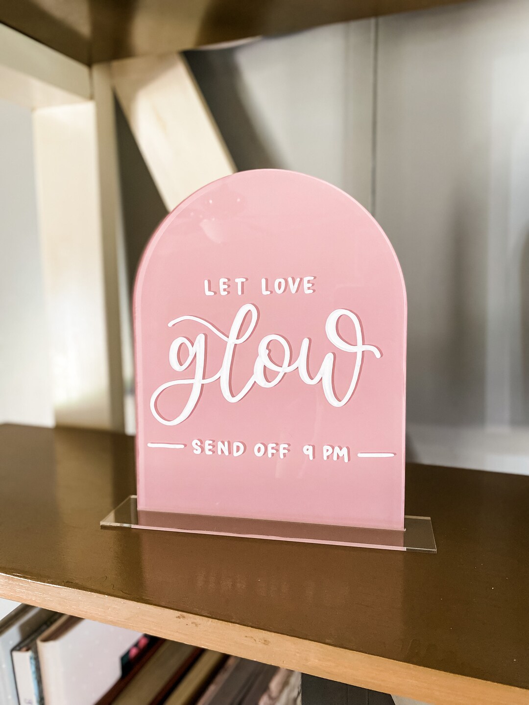 Acrylic Arch Sign / Arch Acrylic Sign / Acrylic Sign / Painted Acrylic ...