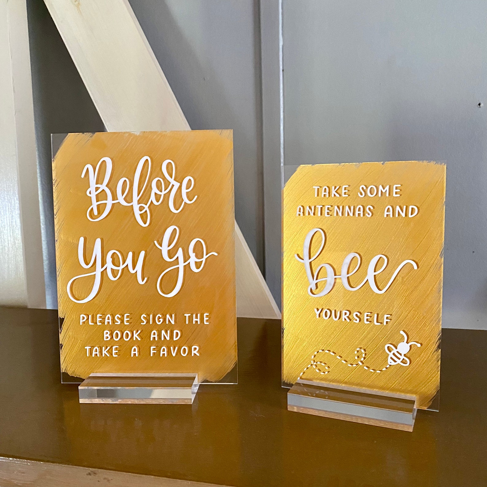 Custom Acrylic Sign / Painted Acrylic Signs / Painted Acrylic - Etsy